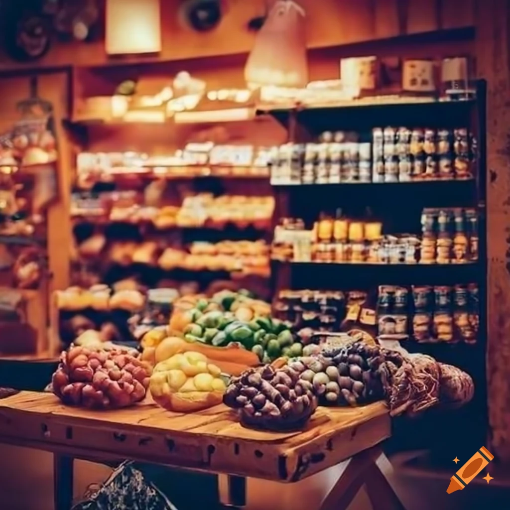 Local grocery store on Craiyon