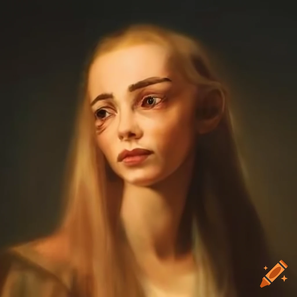 Portrait of lena on Craiyon