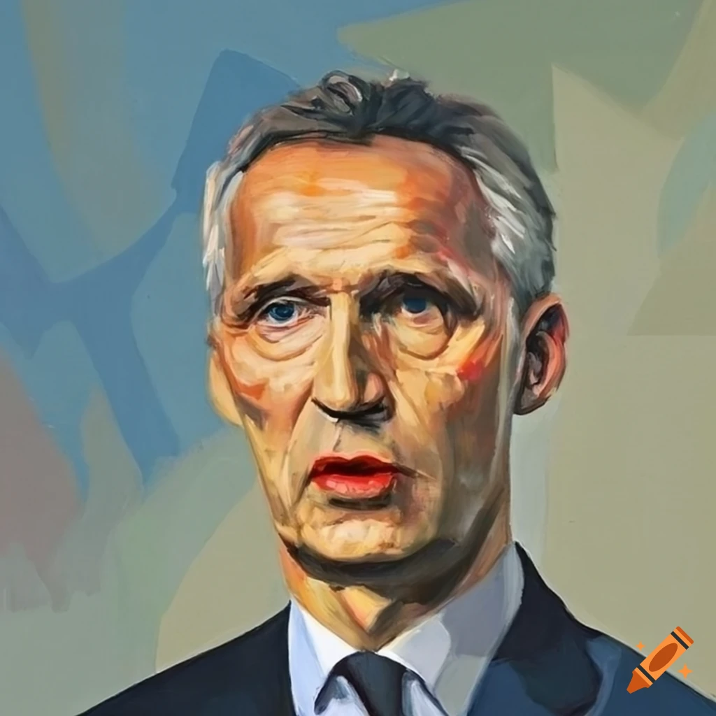 Portrait of nato secretary general jens stoltenberg on Craiyon