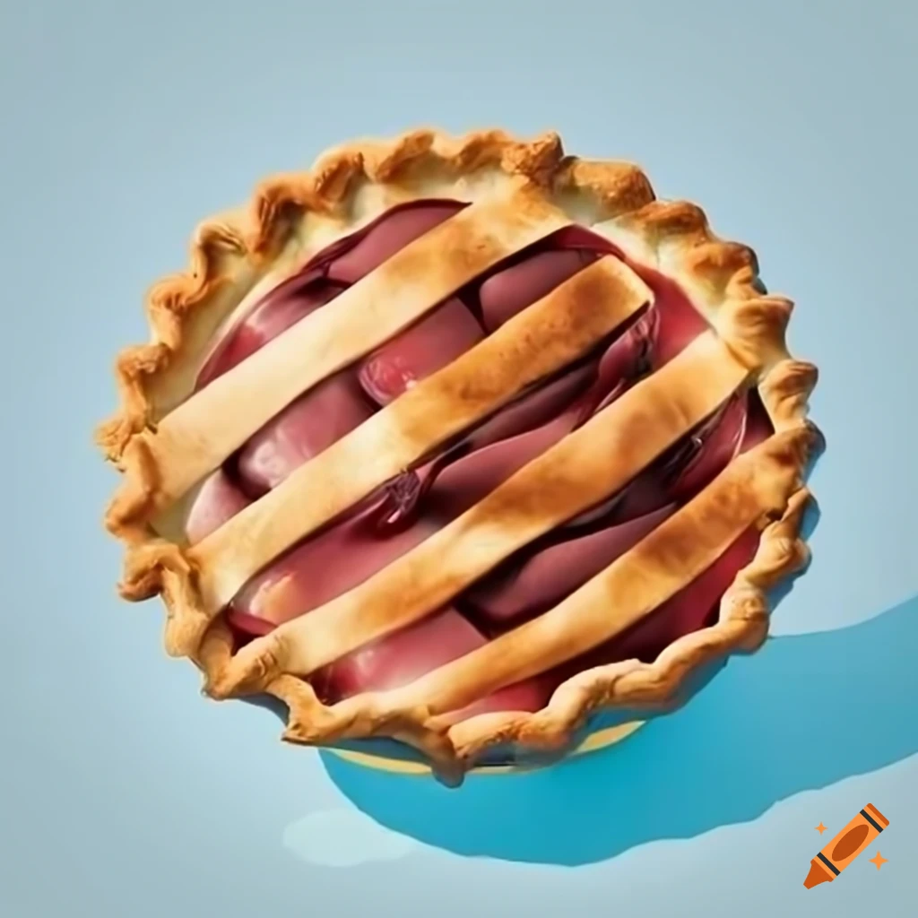 Delicious pie on Craiyon