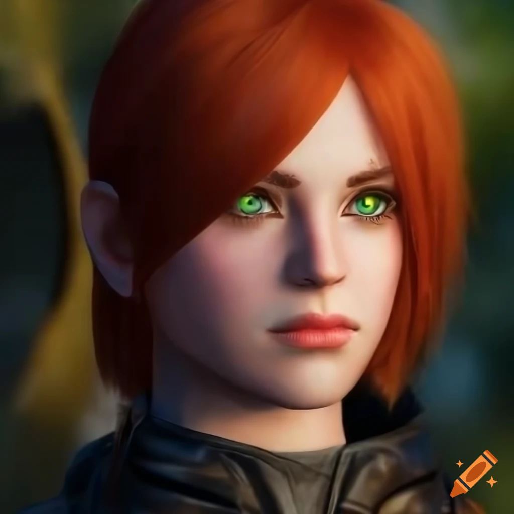 Rynn, main character from drakan the ancients' gates video game, red ...