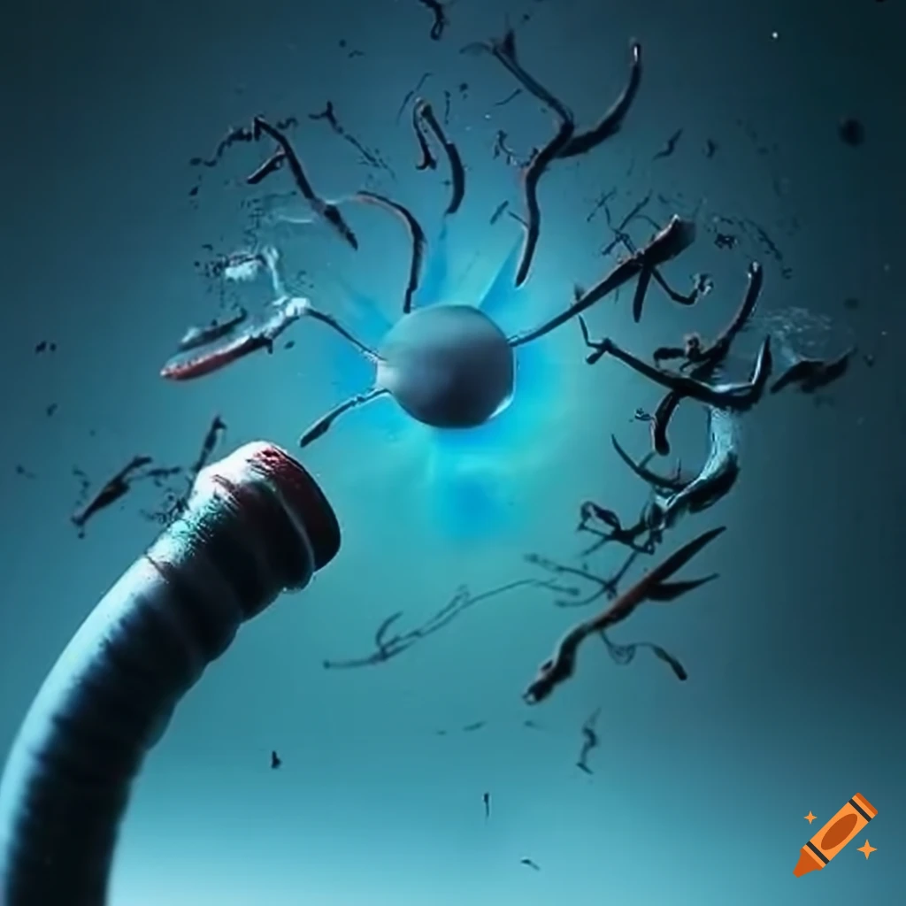 Example of a direct current on Craiyon