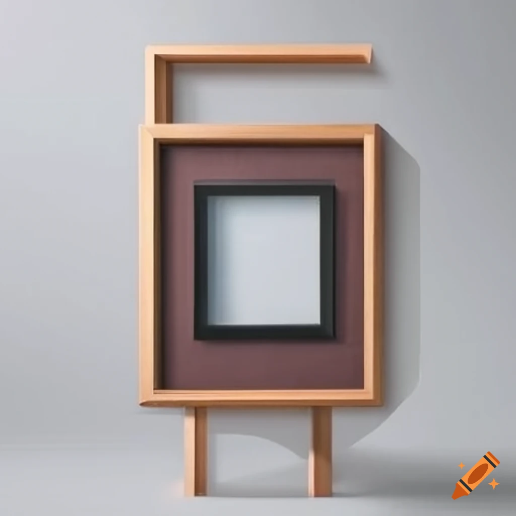 Square picture frame on Craiyon