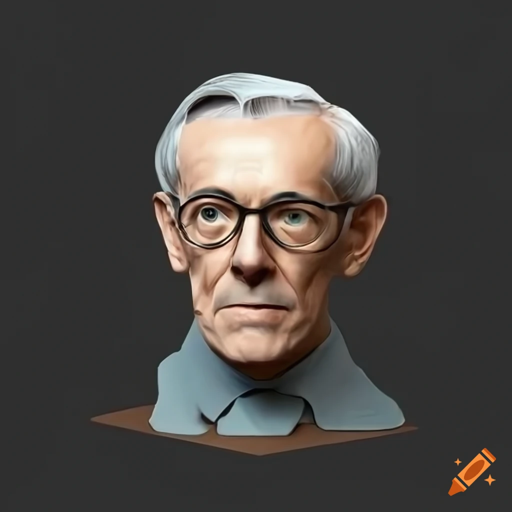 Computer generated 3d art of woodrow wilson on Craiyon