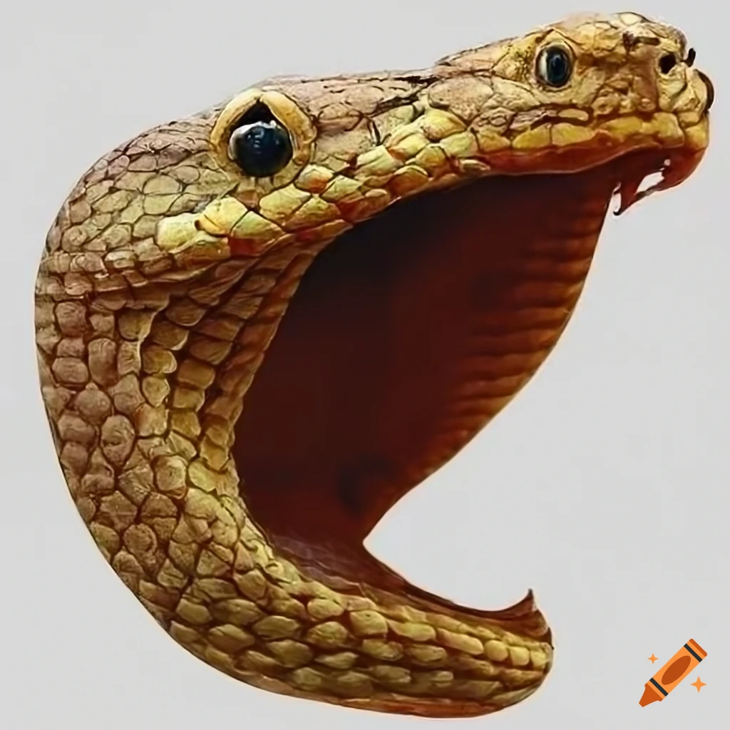 Snake head on Craiyon