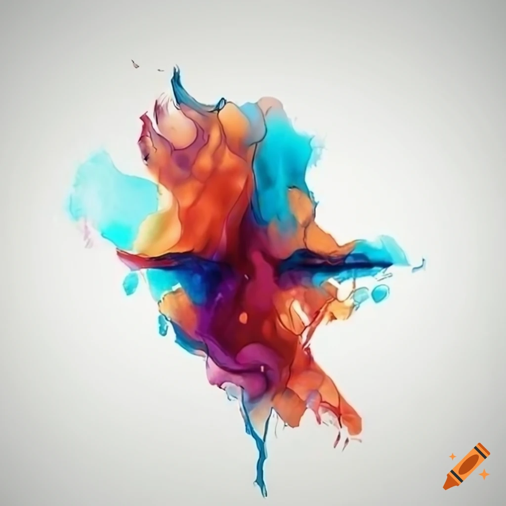 Abstract artwork on Craiyon