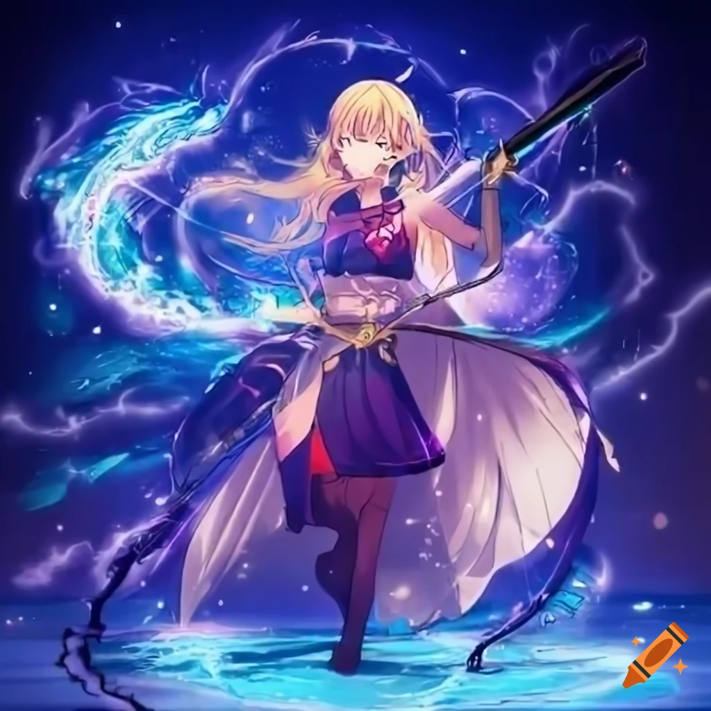 Fierce thunder tribe leader with flowing cape emerges from stunning ...