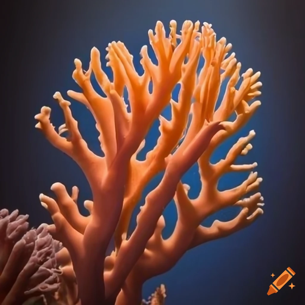 Long thin coral on Craiyon