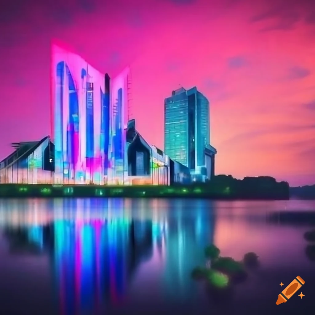 Kpkt building in putrajaya on Craiyon