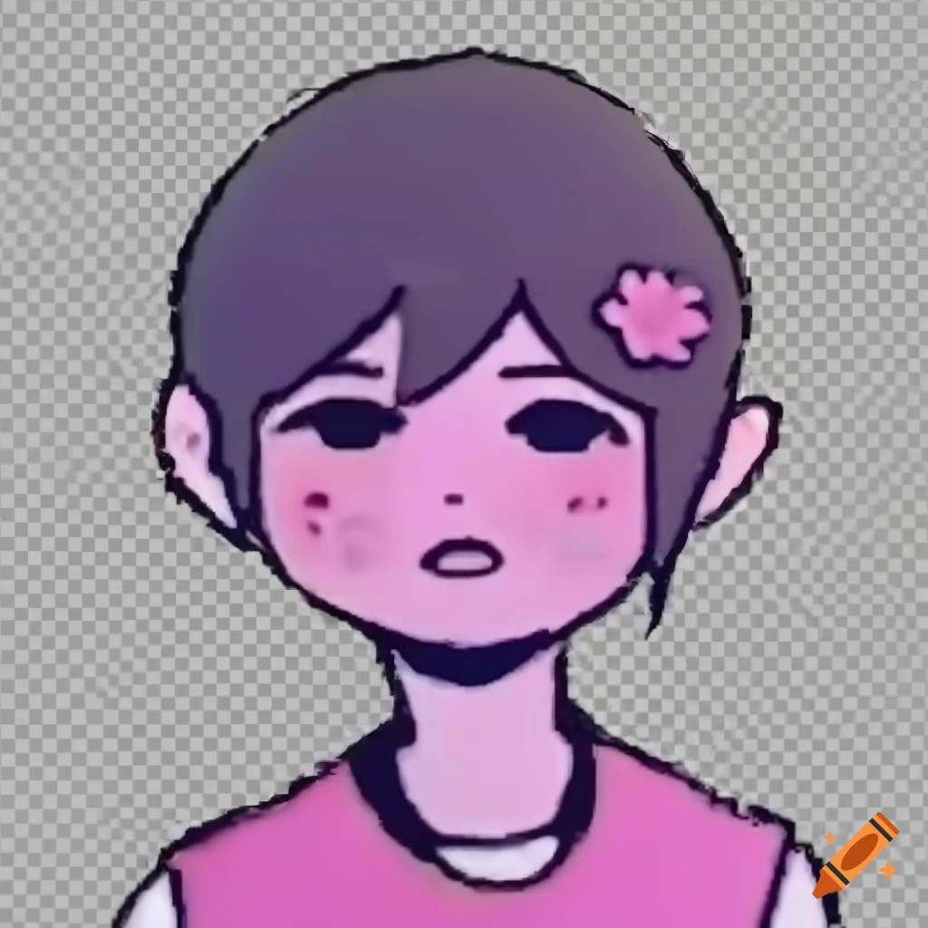 Omori stickers in png format on Craiyon