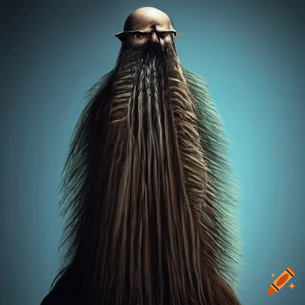 Group of people with long beards and hair on Craiyon