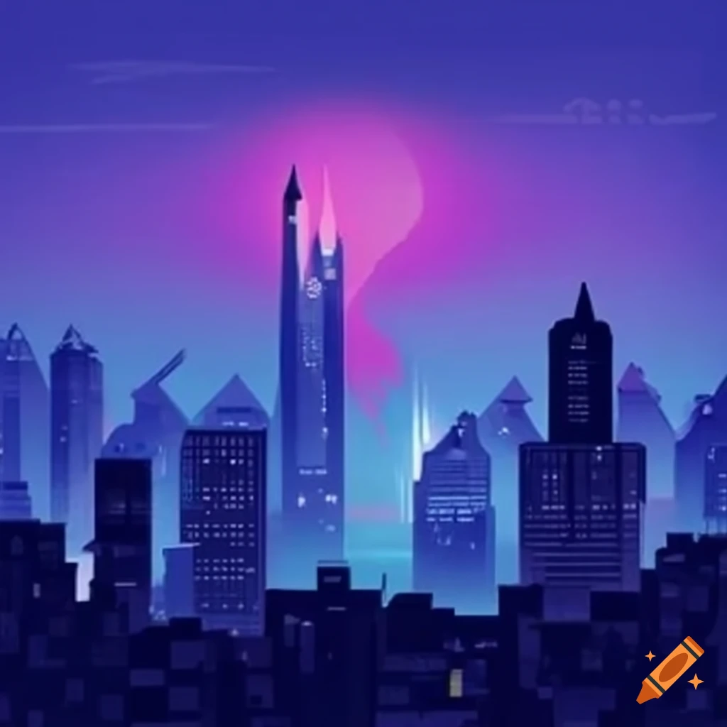 Cityscape view on Craiyon