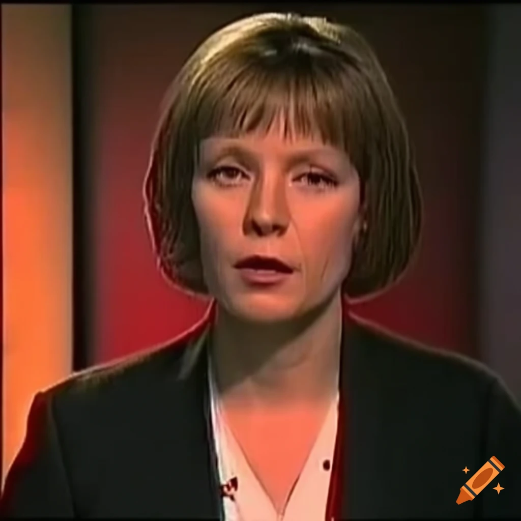 Bbc news intro screen from january 11, 2001 on Craiyon