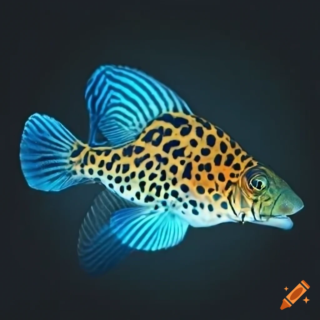 Leopard fish on Craiyon