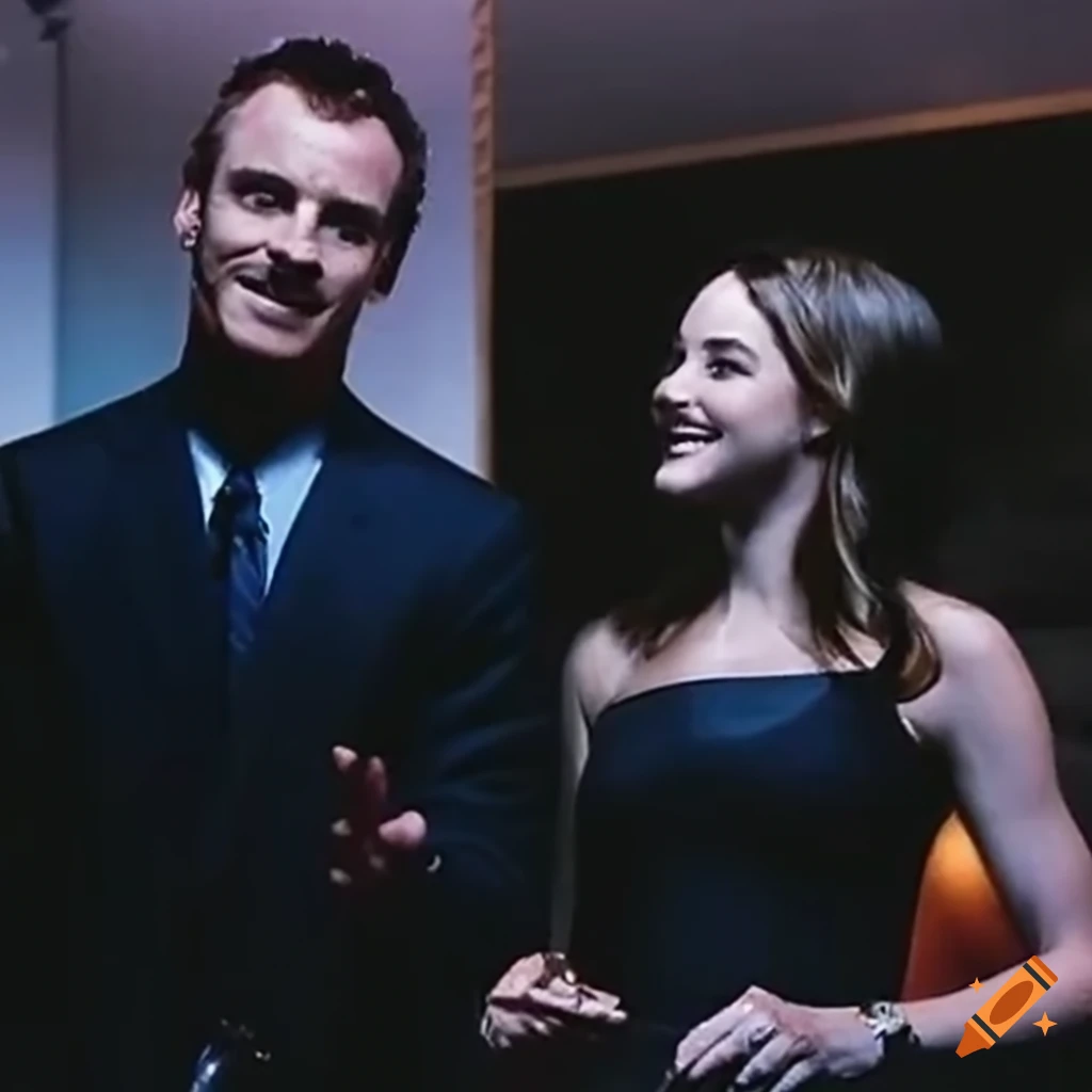 Michael Fassbender and Shailene Woodley in a cinematic moment discussing relationship dynamics ...