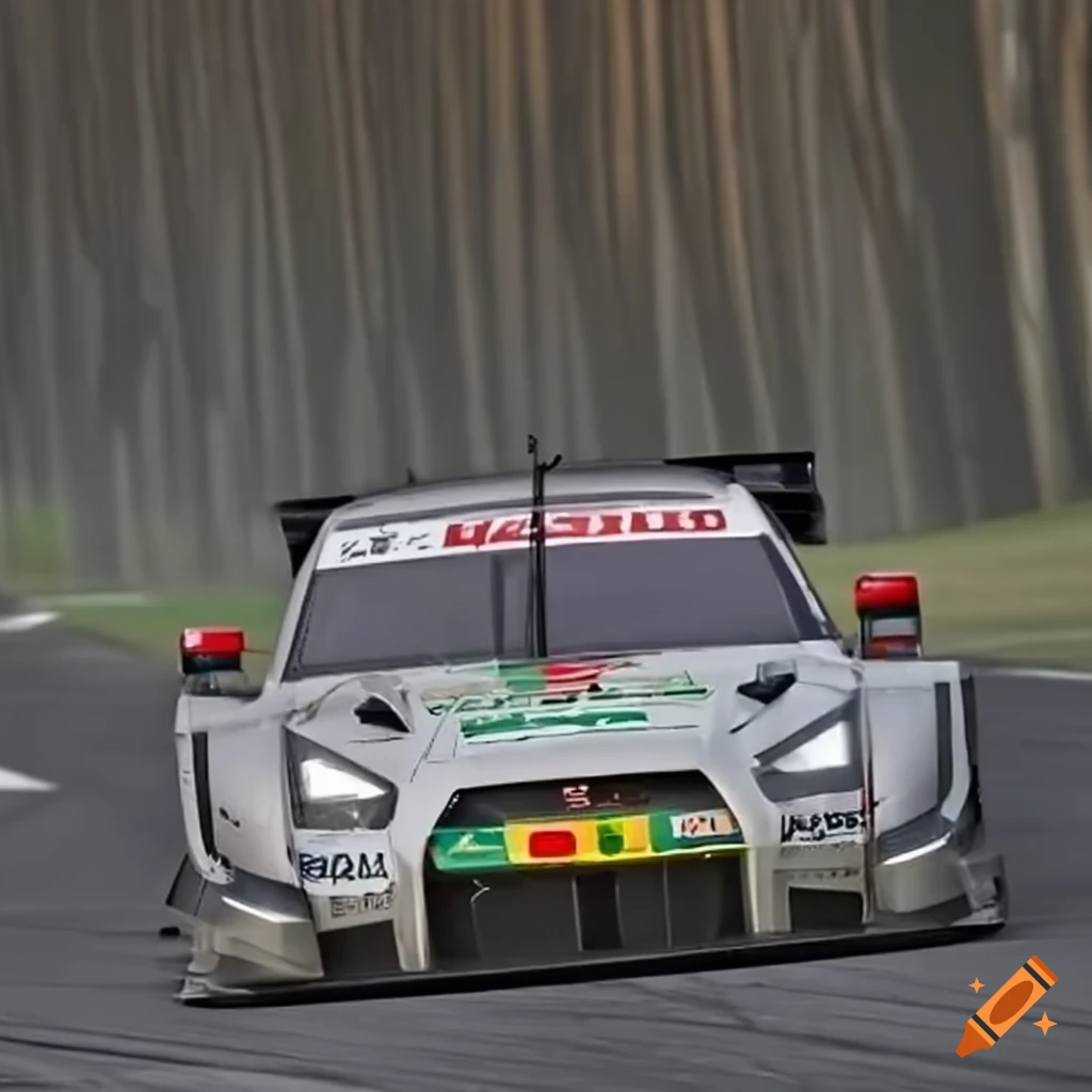 Nissan gt-r dtm race car on Craiyon