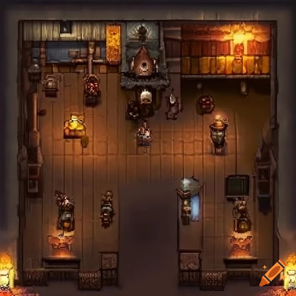 Rpg maker mz village inn on Craiyon