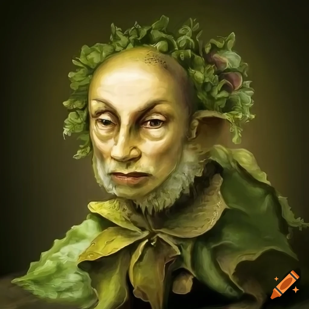 Mandragora portrait on Craiyon