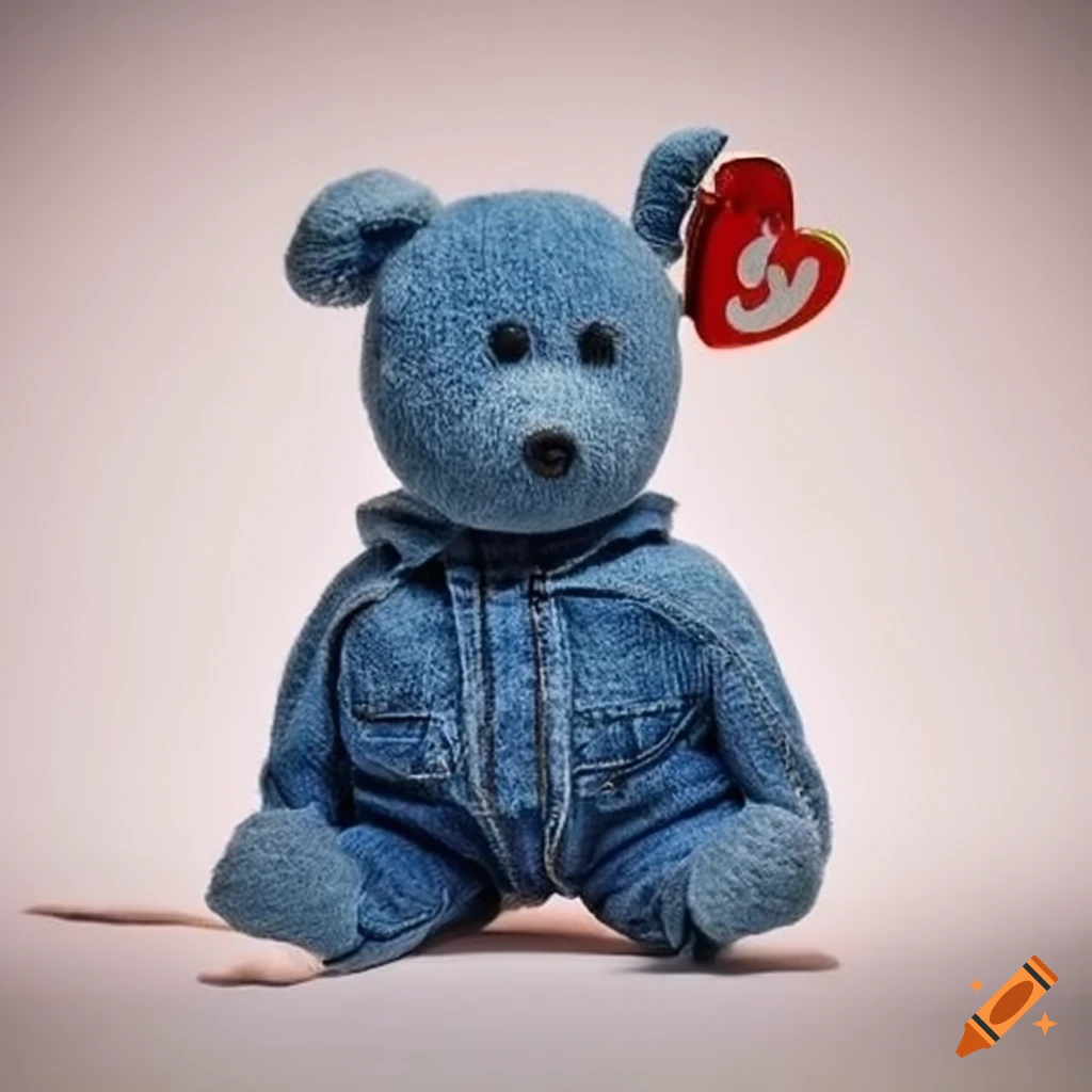Denim jeans beanie baby on Craiyon