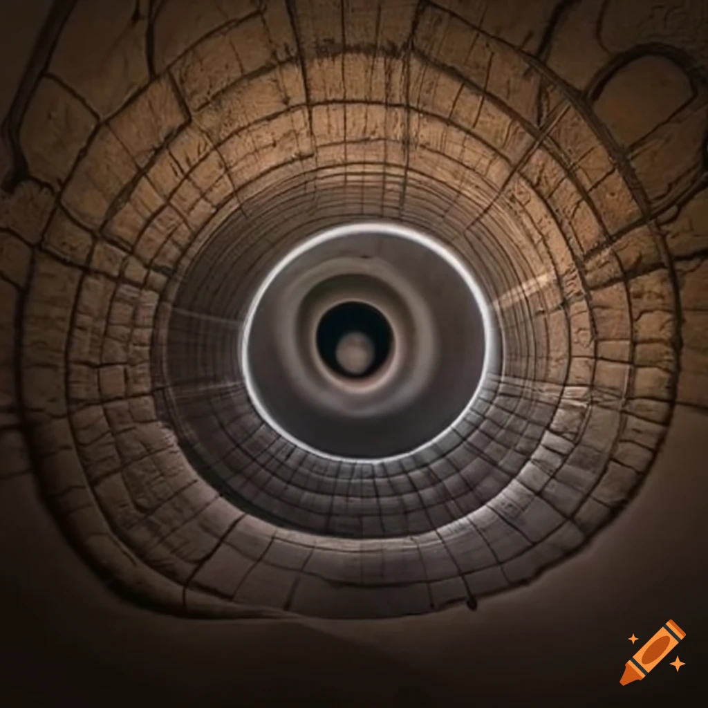 Empty hole in the ground on Craiyon