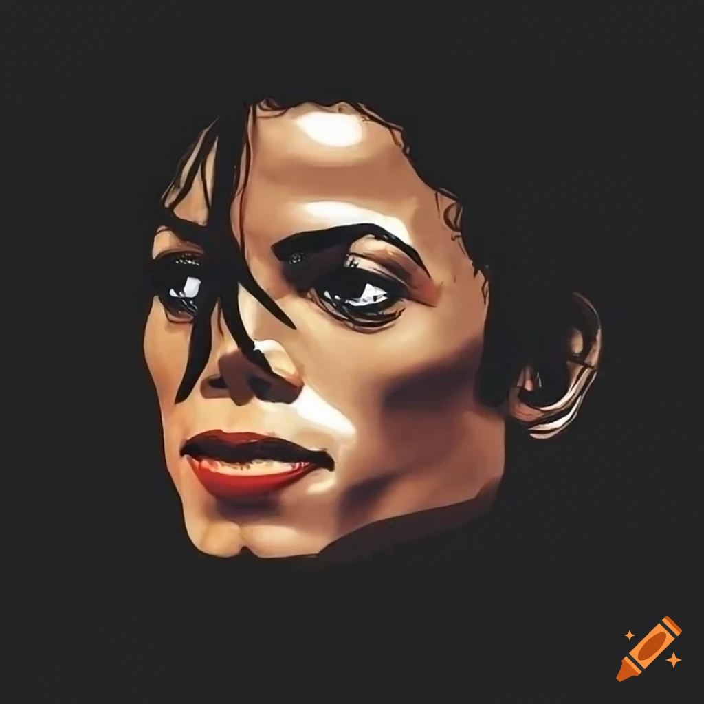 Michael jackson album cover on Craiyon