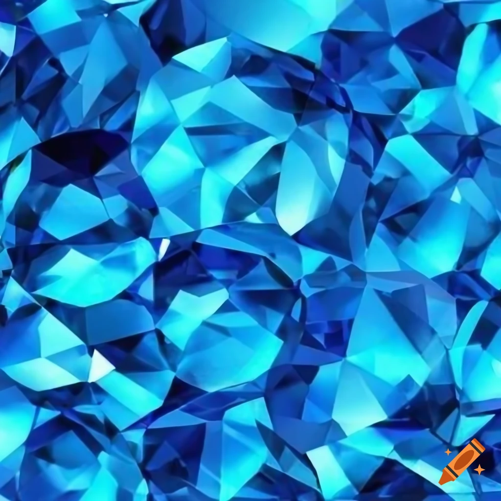 Seamless sapphire gem texture on Craiyon