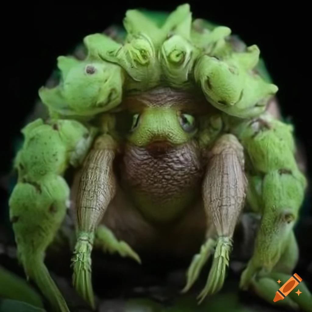 Mandragora creature on Craiyon