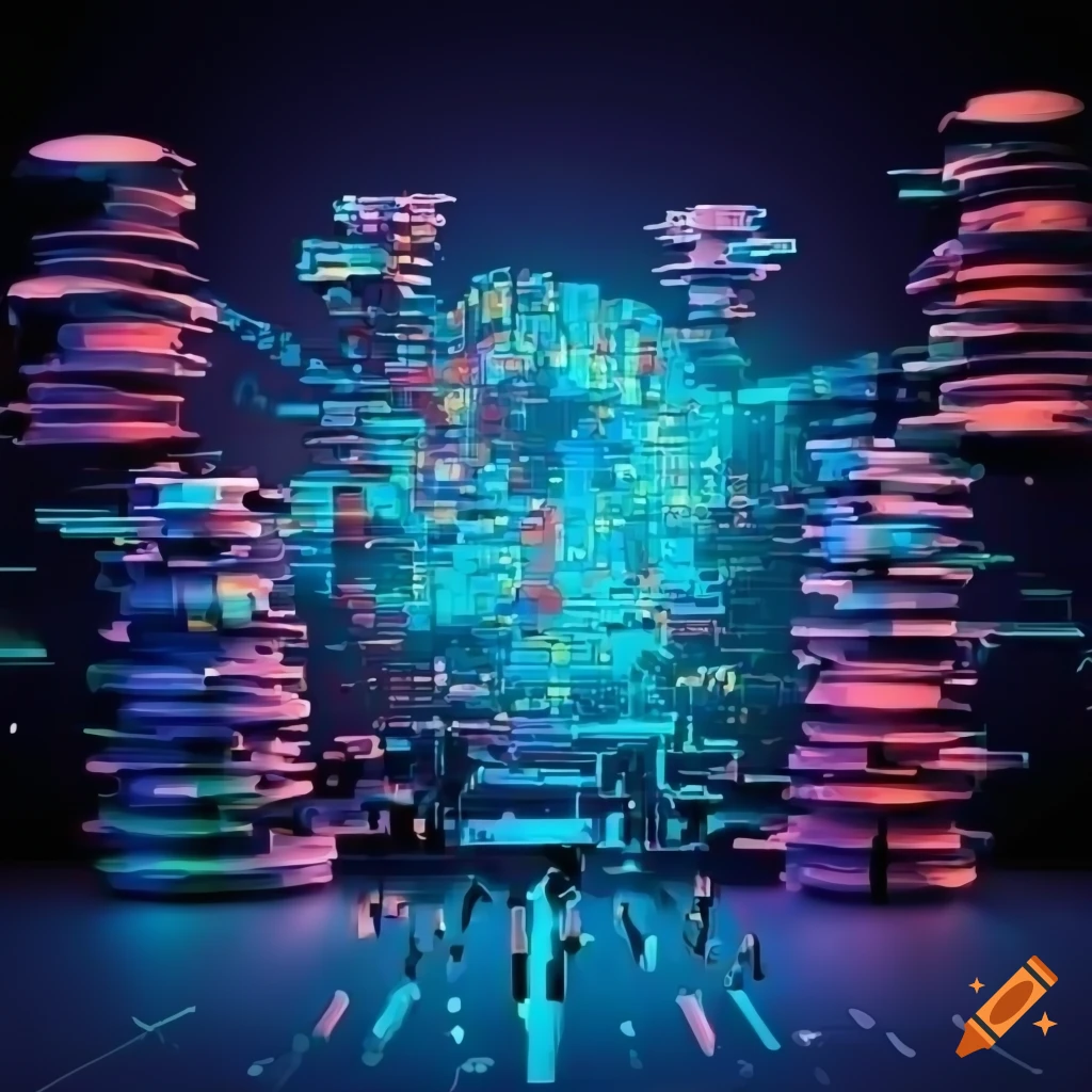 Illustration depicting the complexity of managing multiple databases ...