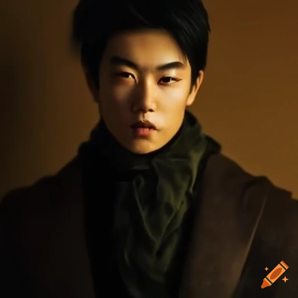 Male asian american with a fantasy theme and hufflepuff attributes on ...