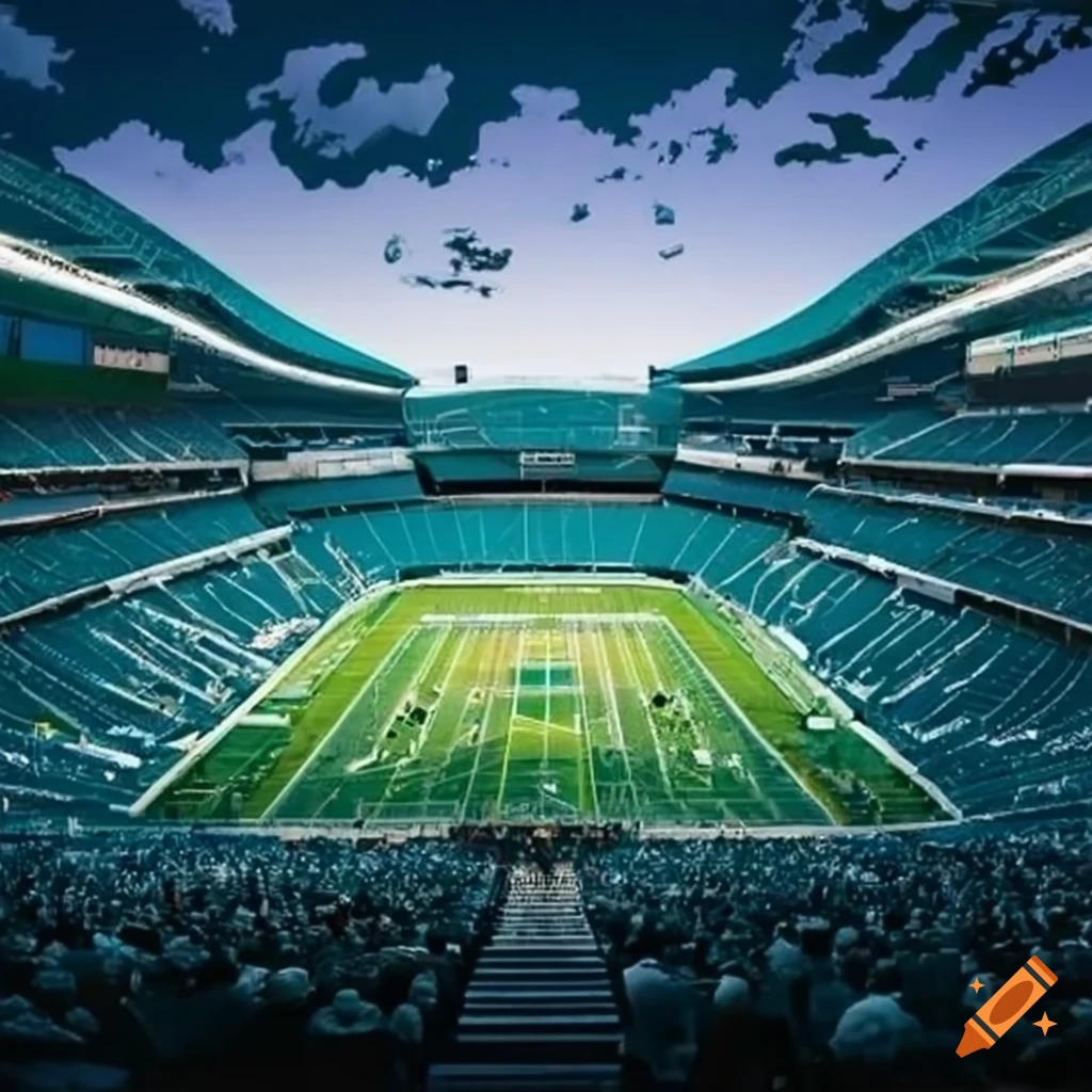 Eagles stadium on Craiyon