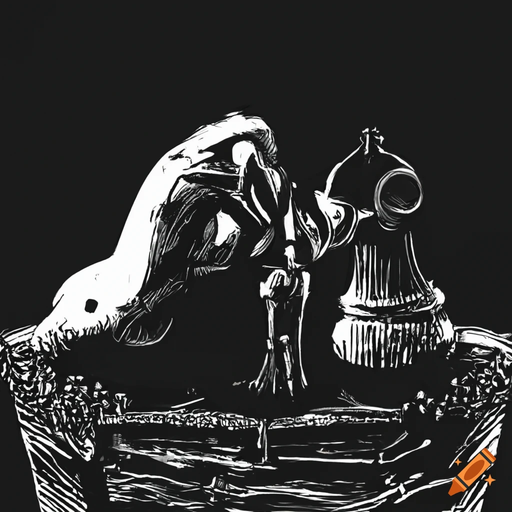 Youtubot and metroid playing chess on Craiyon