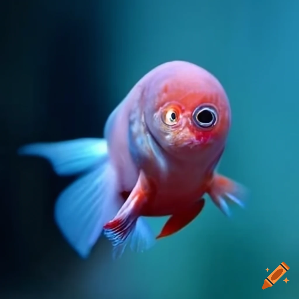 Happy fish swimming in the sea on Craiyon