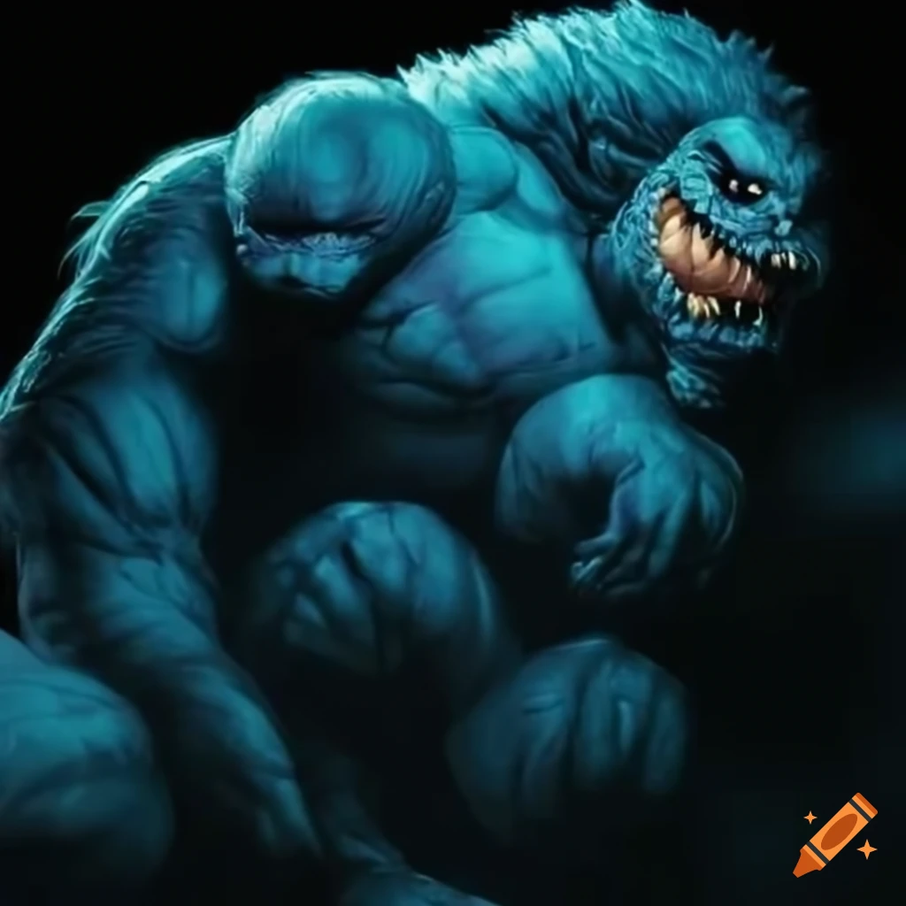 He man monster on Craiyon