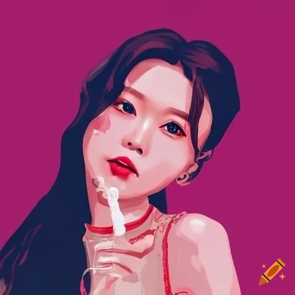 K-pop style pattern on Craiyon