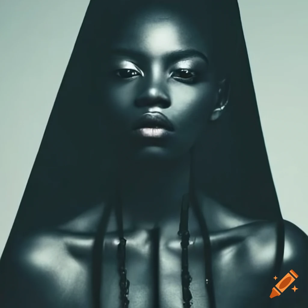 Solid black color on Craiyon