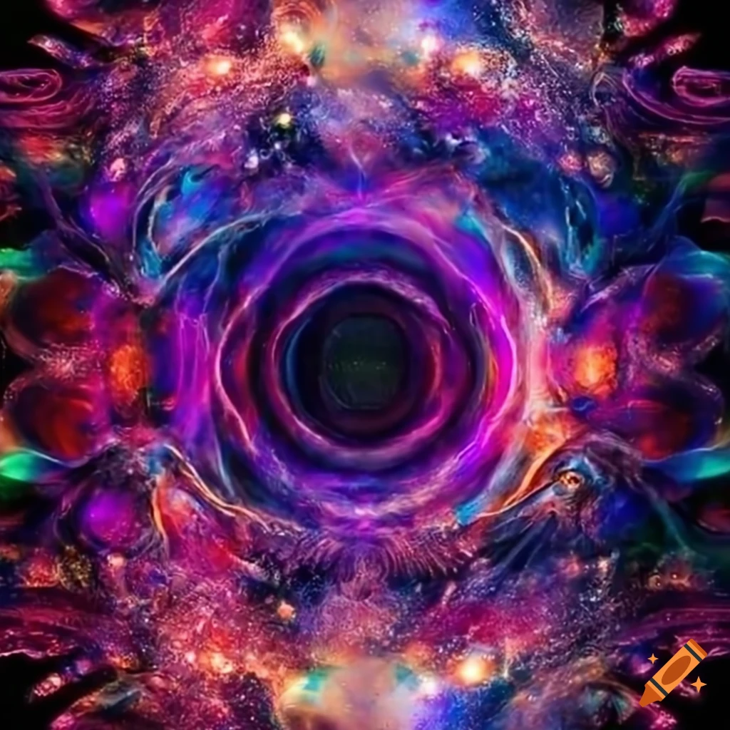 Abstract concept of a realm on Craiyon