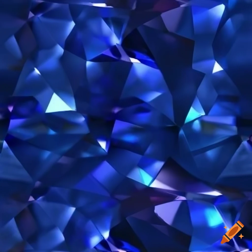Seamless sapphire gem texture on Craiyon