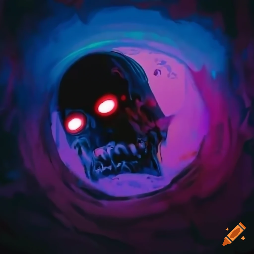 Phonk album cover with slightly dark theme on Craiyon