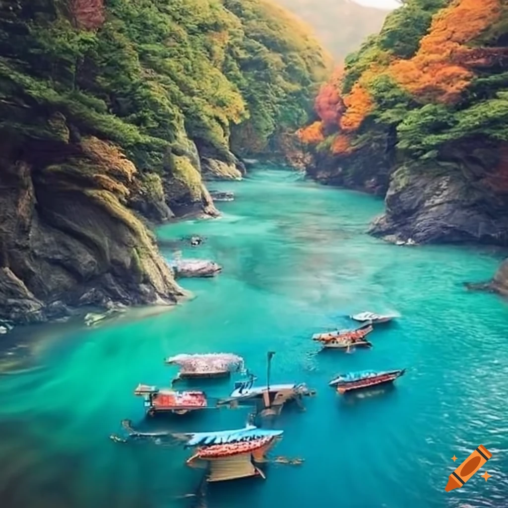 Japan fortress in full daylight on Craiyon