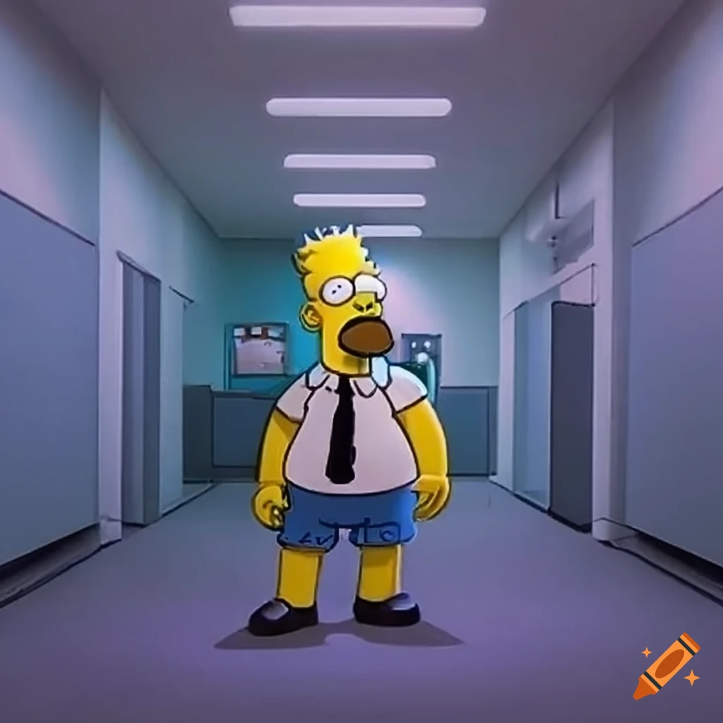 Cartoon characters in a mysterious setting on Craiyon