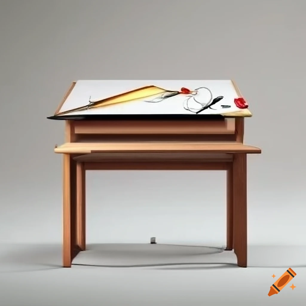 Drawing table on Craiyon