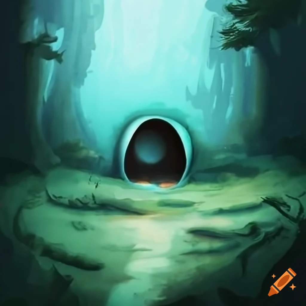 Empty hole in the ground on Craiyon