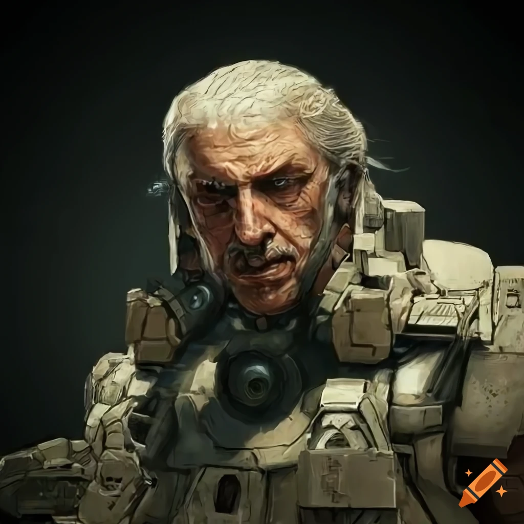 High definition mech art with intricate layering and spectacular lighting on a black background ...