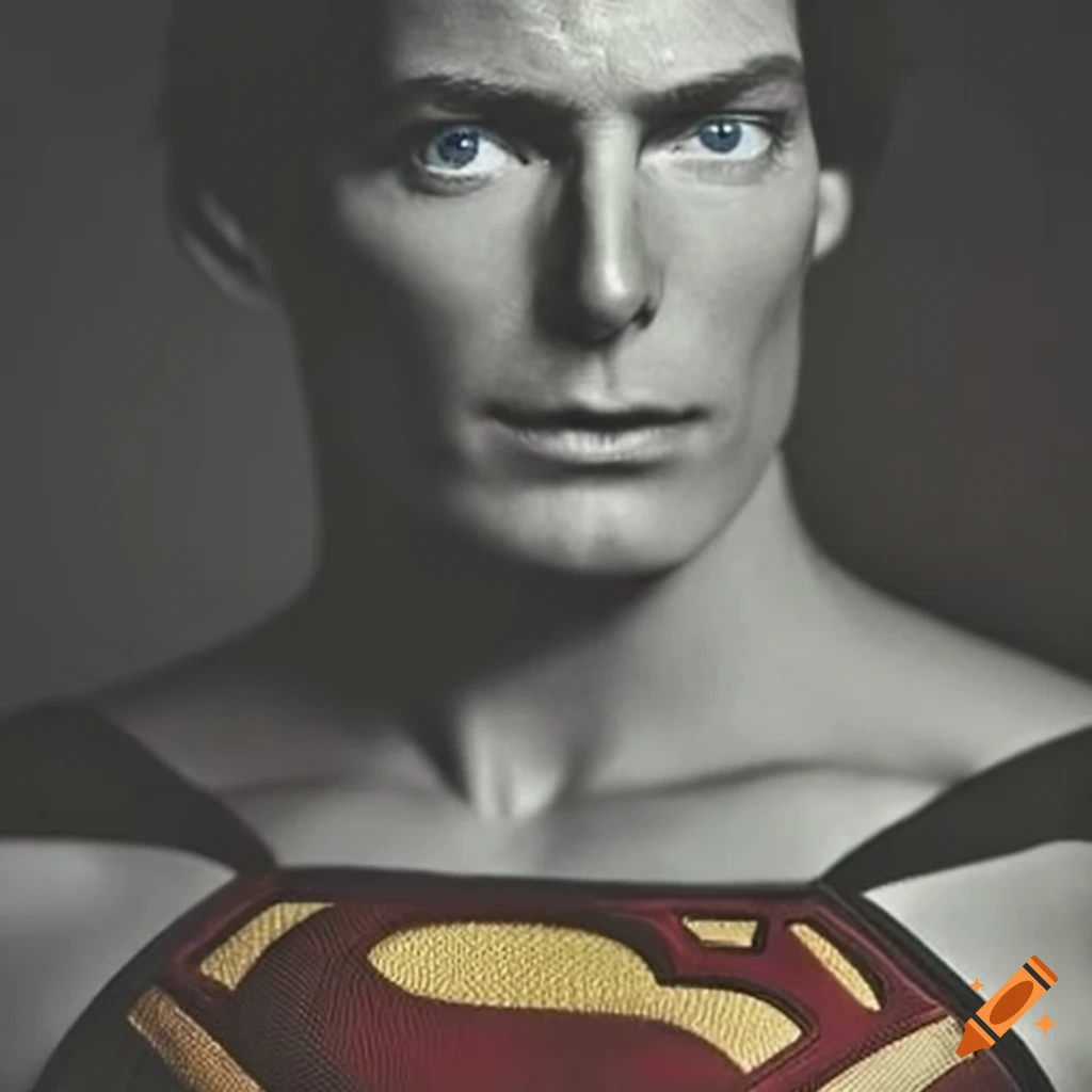 Christopher reeve as superman on Craiyon