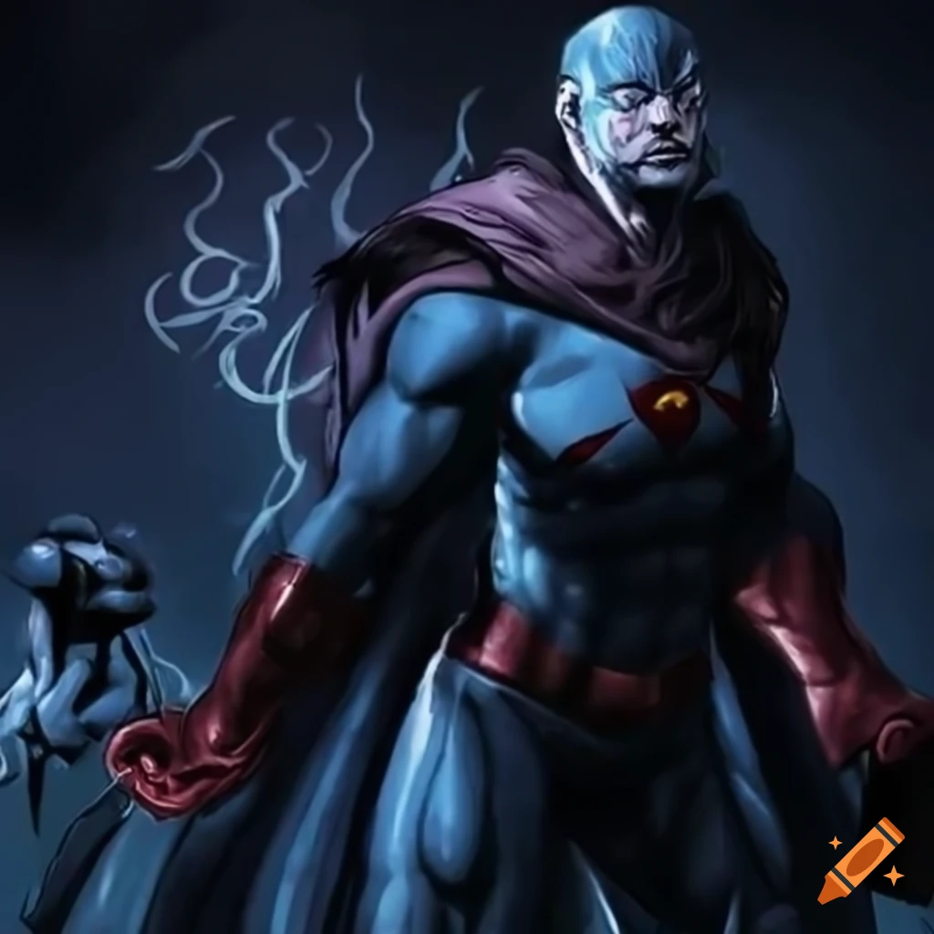 Supervillain on Craiyon