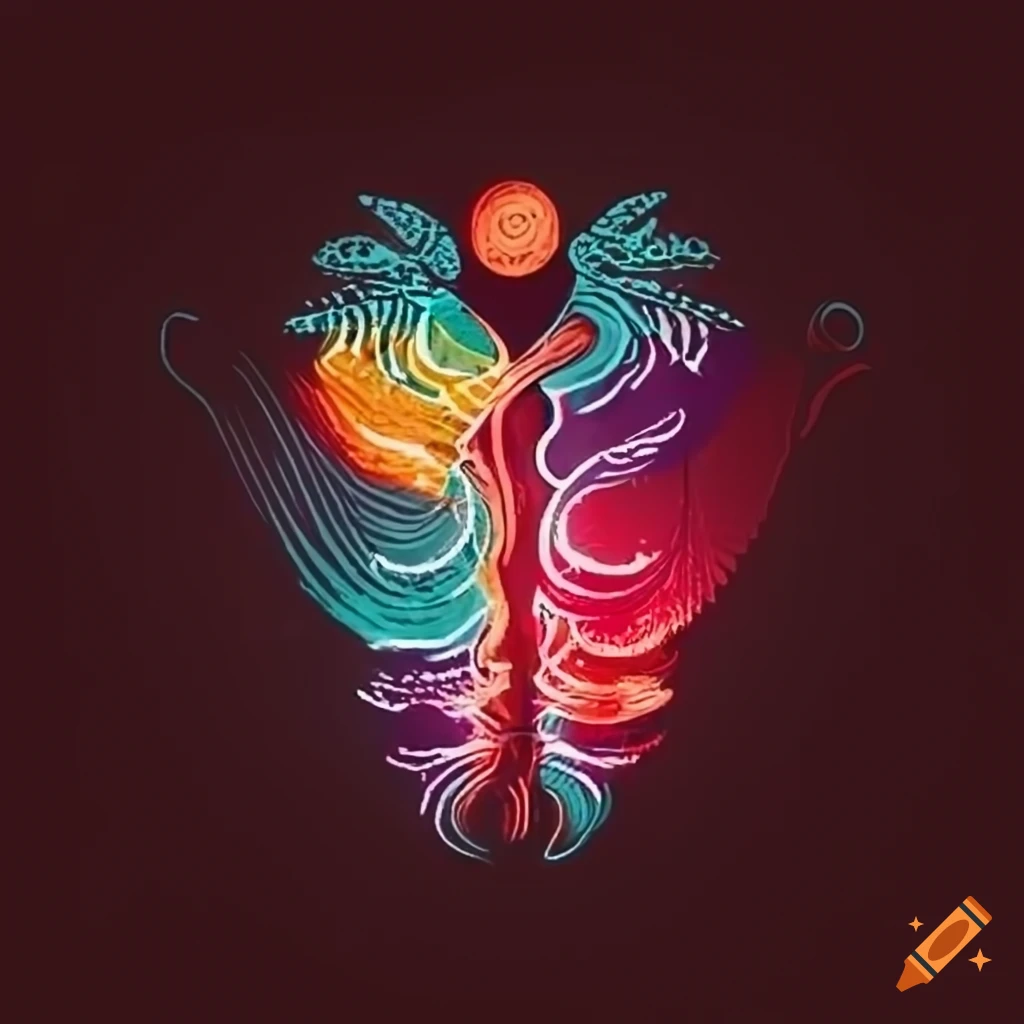 Indigenous health care logo on Craiyon