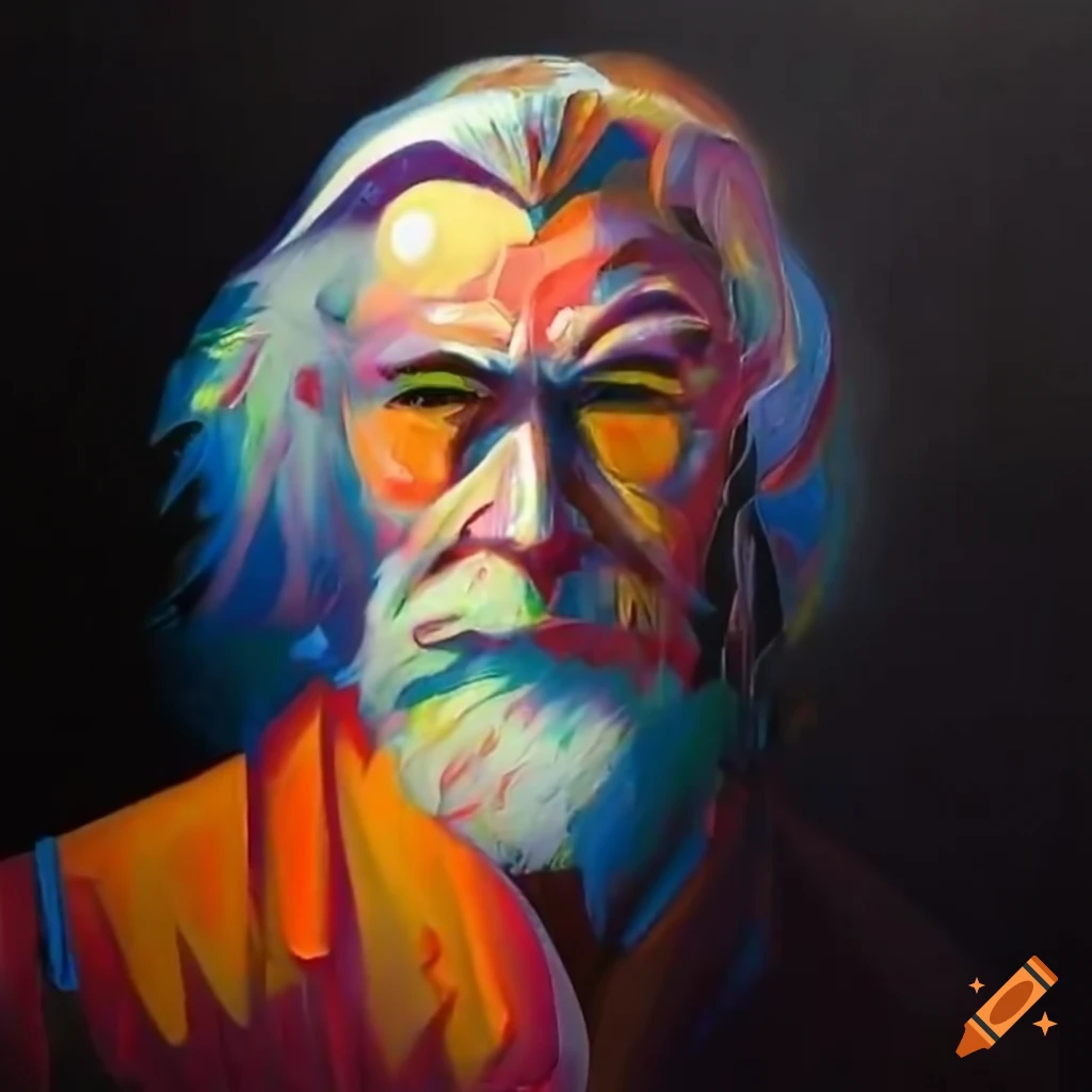 Portrait of dillon e.t., visionary architect and creator of the ...