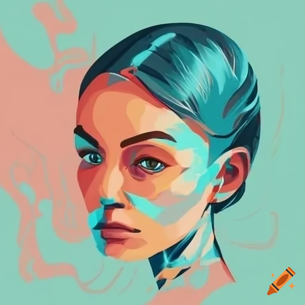 Abstract representation of creativity on Craiyon