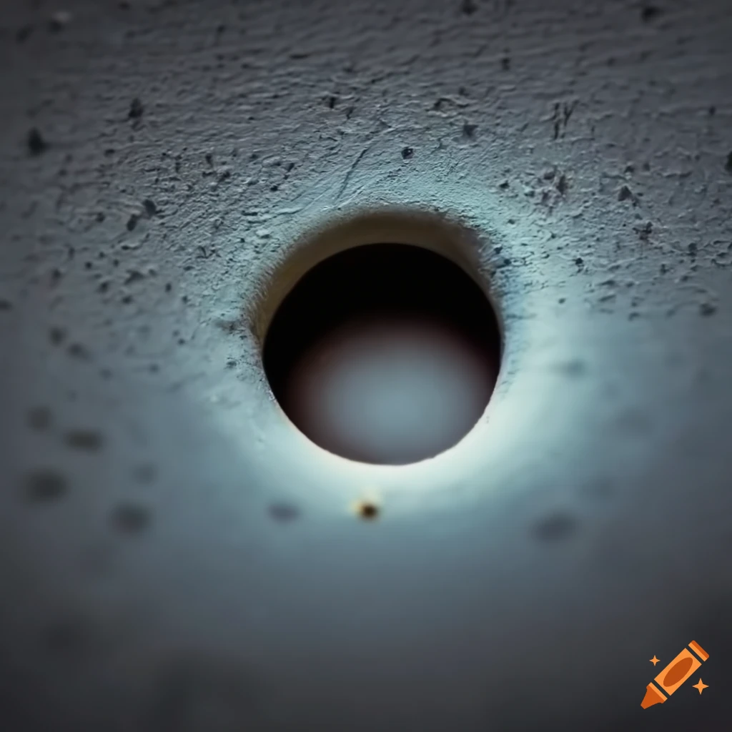 Empty hole in the ground on Craiyon