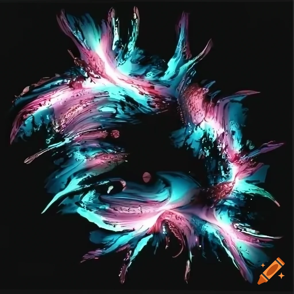 Colorful abstract design patterns for relaxation with visual effects on ...